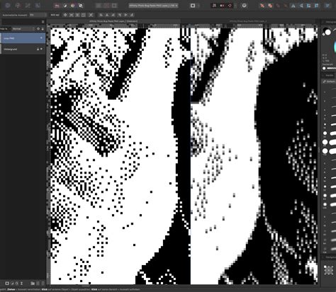Png Blackandwhite Layer Inserts As Greyscale After Copyandpaste Affinity