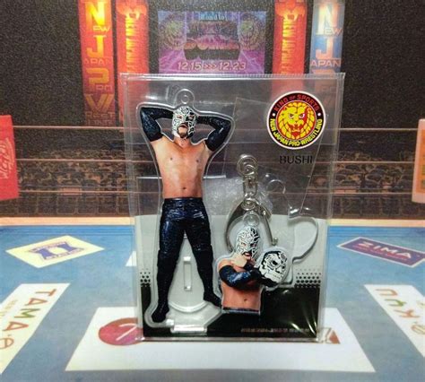 新日本プロレス【bushi】フィギュアシート メルカリ