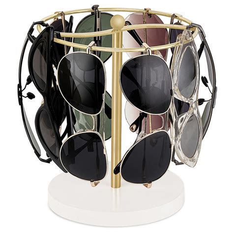 Latitude Run® Sunglasses Organizer Glasses Holder Stand Sunglass Storage Display Eyeglasses Rack