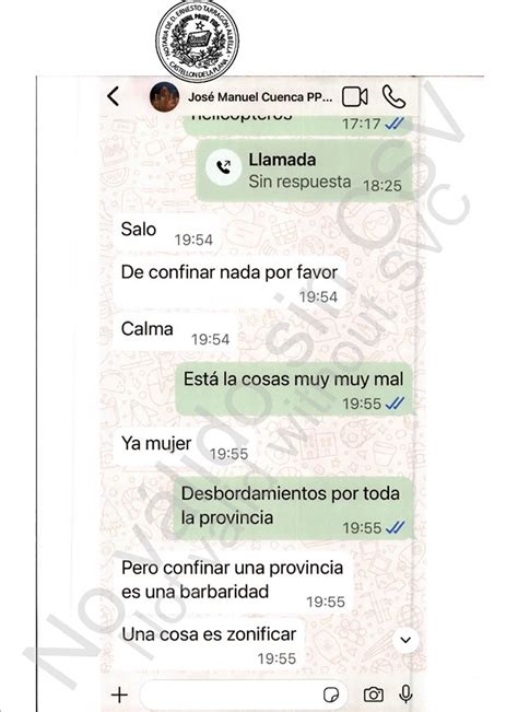 El Aluvión De Mensajes A Pradas Cerca A Mazón En La Causa De La Dana