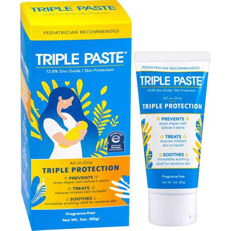 Triple Paste Uk Diaper Nappy Rash Cream 3 Oz — Kingdom States