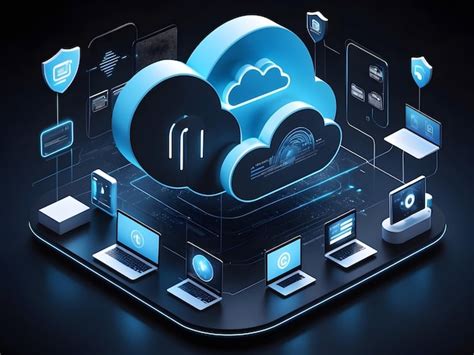 Premium Ai Image Embrace The Concept Of Data Storage In The Cloud