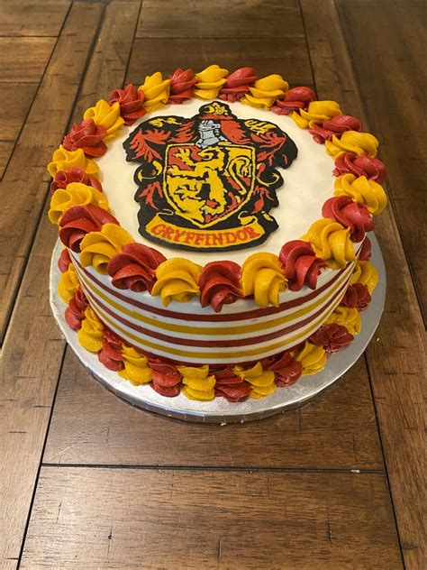 Harry Potter Gryffindor Cake Harry Potter Birthday Cake Harry Potter