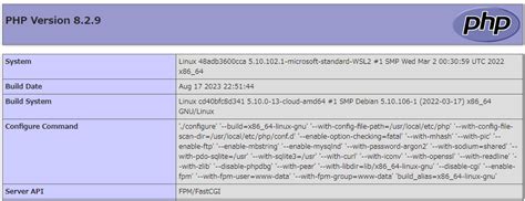 Docker最小構成Nginx PHPを構築するphpinfo jp terrace