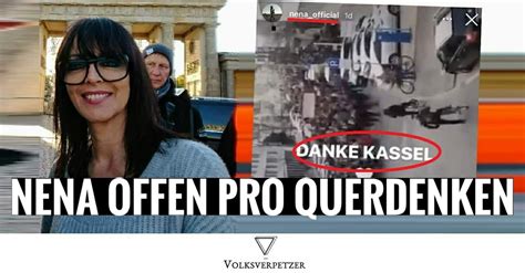 Nena Unterst Tzt Jetzt Offen Querdenker Und Bedankt Sich Bei Rechtsextremist Naidoo