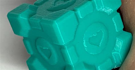 Companion Cube Portal Valve By C B Download Free Stl Model