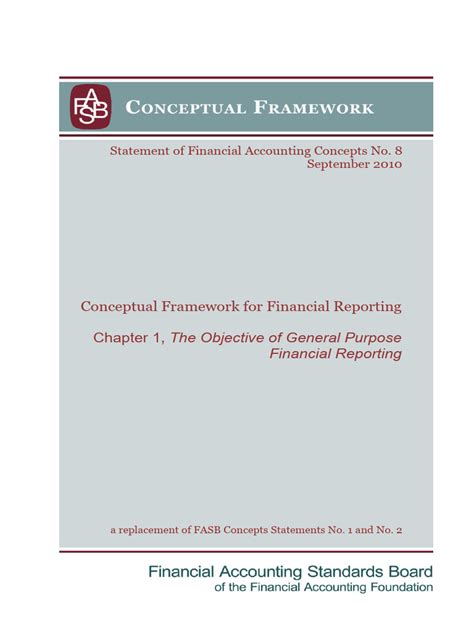 Concepts Statement No 8 Chapter 1 As Issued Pdf Generally Accepted Accounting Principles