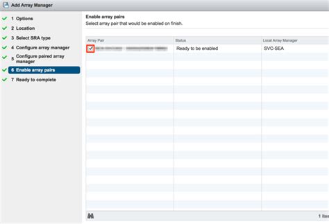Vmware Srm 61 Configure Array Based Replication Genes Virtualization Blog
