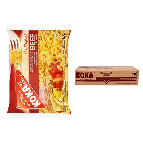 Koka Beef Flavour Instant Noodles 30 Pcs85g Sefbuy