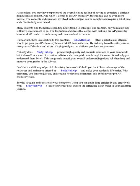 Pre Ap Chemistry Homework 3 Pdf Homework Worksheet