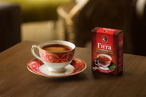 Рестайлинг упаковки чая "Принцесса Гита" on Behance