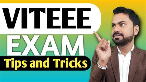 VITEEE 2023 EXAM Tips And Tricks For Good Score YouTube