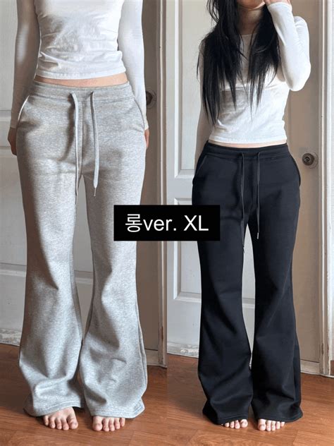 골넓핏 ️‍🔥 숏 롱 ~xl 3col 부츠컷 트레이닝팬츠 골반뽕 밴딩부츠컷 키큰녀 키작녀 에이블리