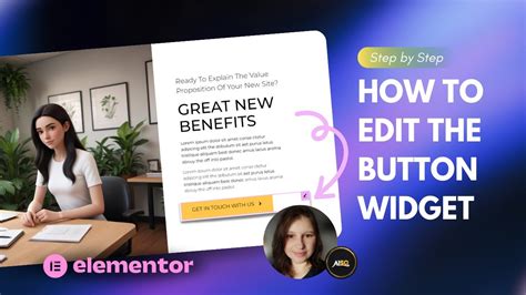 Elementor Pro Tutorial How To Edit The Button Widget Youtube