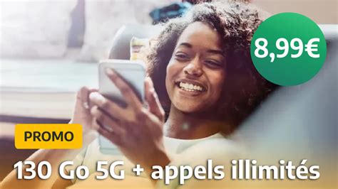 Ce Forfait Mobile Sans Engagement Vous Propose 130 Go De 5G Pour