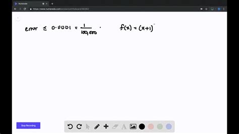 SOLVED A To D Obtain Approximate Error Bounds For The Calculations