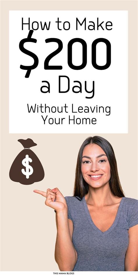 How To Make 200 Dollars In One Day Make Money Fast Today Artofit