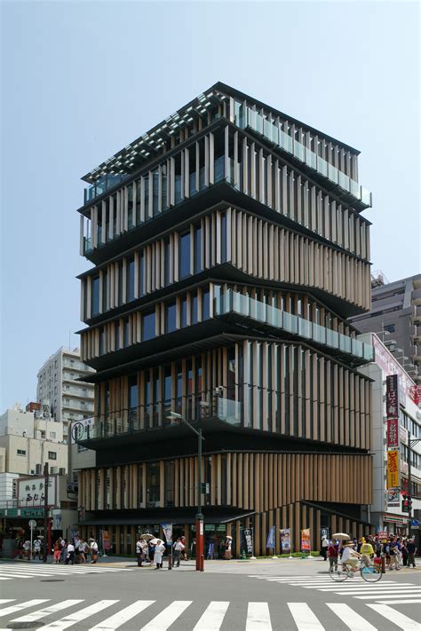 Asakusa Culture Tourist Information Centre By Kengo Kuma Building