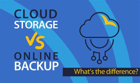 Cloud Storage Vs Online Backup The Difference In