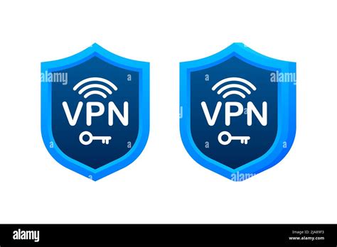 Secure Vpn Connection Concept Virtual Private Network Connectivity