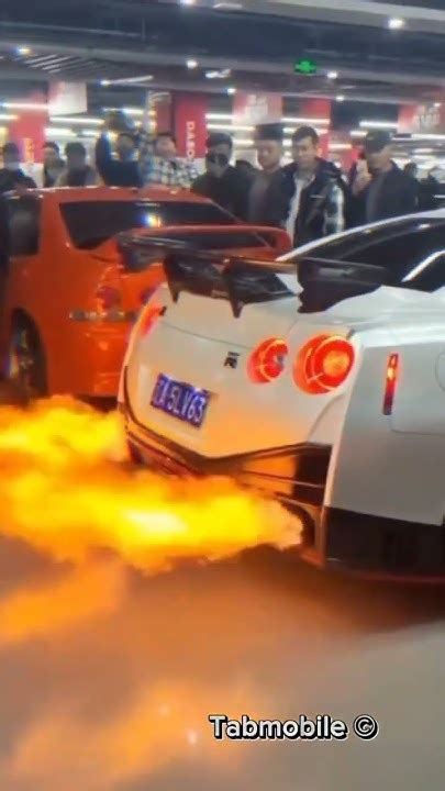 GT-R 35 backfire sound 💥 | how is it ? #subscribe #backfire #shorts #supra - YouTube