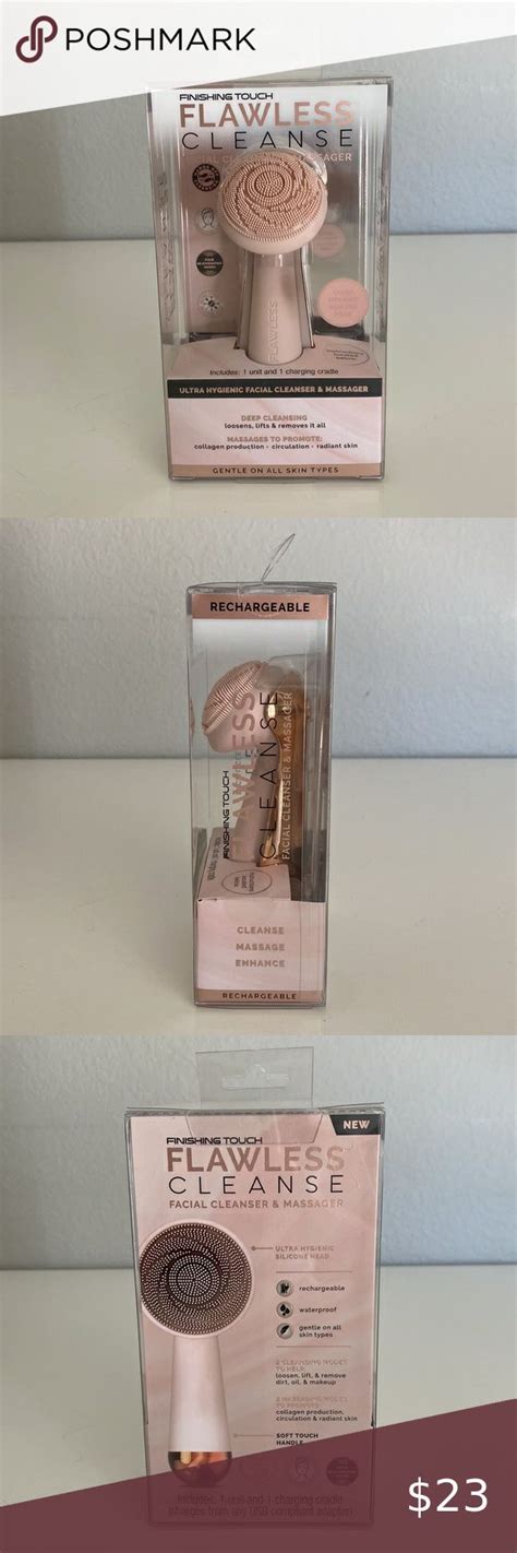 Finishing Touch Facial Cleanser And Massager Facial Cleanser