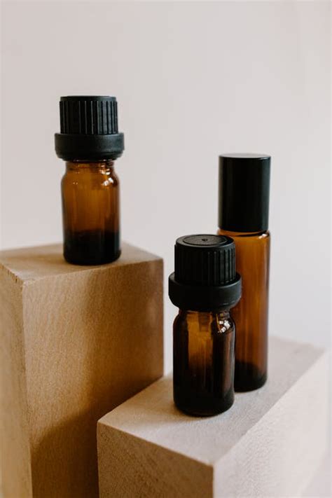 갈색 병 목업 수직 쐈어 정물 화장품에 관한 무료 스톡 사진