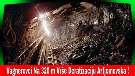 Vagnerovci na 320 m vrše deratizaciju Artjomovska Rusija I Ukrajina