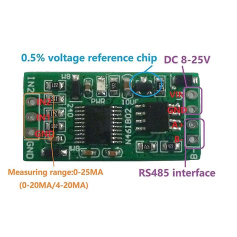 Modbus Rtu Analog Acquisition Module Ma To Rs Channel Fruugo NO