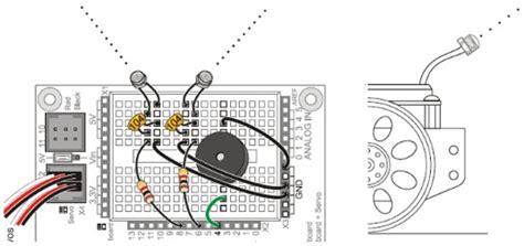 Fototransistor Lichtsteuerung Navigation Roboter Arduino
