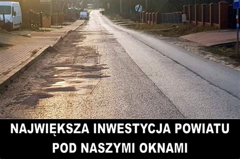 Największa inwestycja powiatu pod naszymi oknami