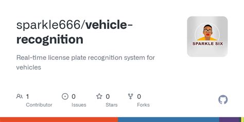 Github Sparkle666vehicle Recognition Real Time License Plate