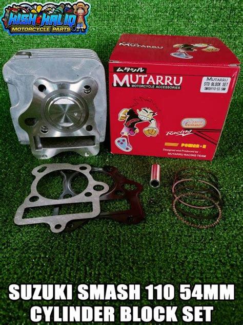 Mutarru Suzuki Smash 110 54 Cylinder Block Set Lazada Ph