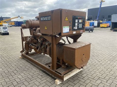 Renault Leroy Somer 180 Kva Generatorset Ex Emergency Generator