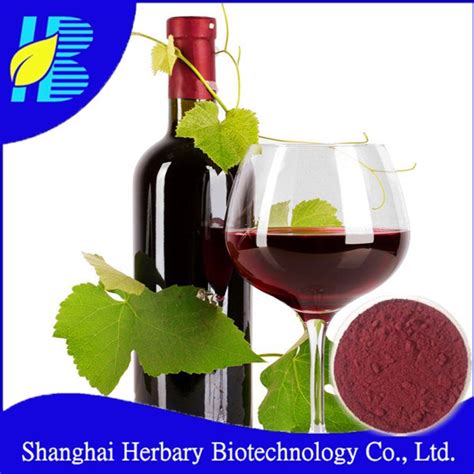Pure Nature Resveratrol High Quality Red Wine Extract China Herbary Bio Price Supplier Food