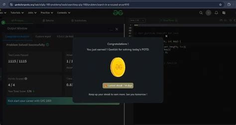 Gfg160 Geekstreak2024 Geeksforgeeks Codingchallenge Problemsolving Vinit Garach
