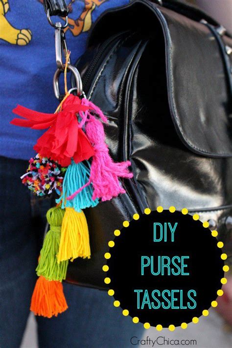 How To Make Purse Tassels And Keychains From Colorful Embroidery Thread