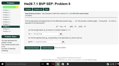 solved problems hw26 7 1 bvp sep problem 8 previous problem