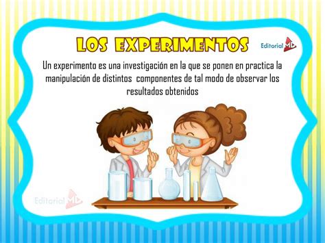 Los experimentos para Niños de Primaria Qué son