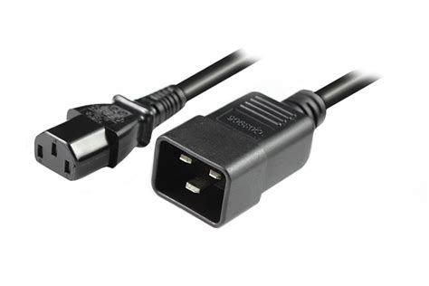2m Iec C13 To C20 Power Cable Au