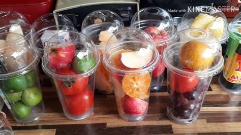 วิธีทำน้ำผลไม้สดปั่น เปรี้ยว หวาน ชื่นใจ ผลไม้ ตามชอบ เกลือ เล็กน้อย น้ำเชื่อม 60 มล น้ำส่วนผสม