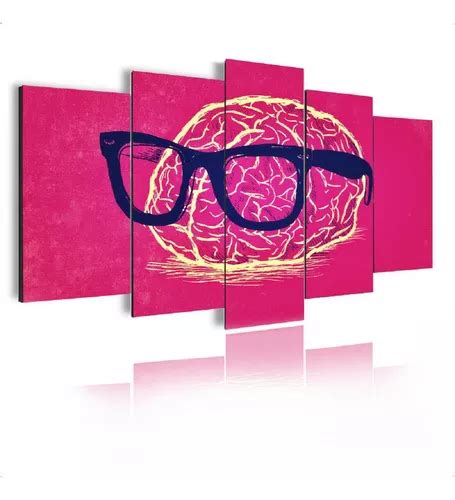 Kit De Marcos Decorativos Geek Brain Room Para Dormitorio Grande