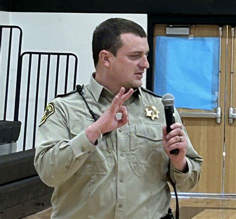 Sheriff Derek Scott Speaks At Pbis Assembly The Cherokee Chronicle Times