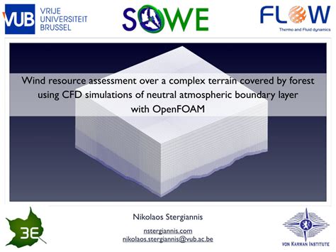pdf wind resource assessment over a complex terrain covered by forest