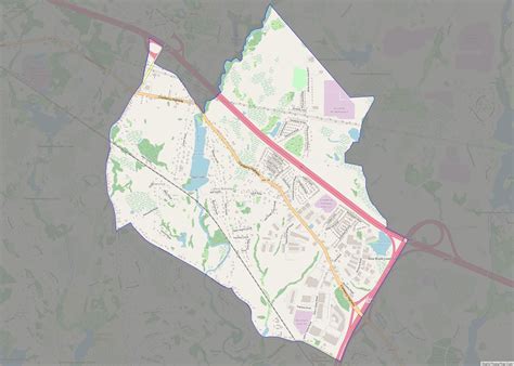 Map Of West Wareham Cdp