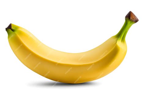 Premium Ai Image Banana Isolated On White Background