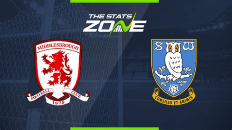 2019 20 Championship Middlesbrough Vs Sheffield Wednesday Preview