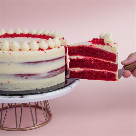 Raspberry Red Velvet Cake Elevete Patisserie