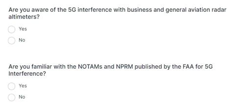 duncan aviation releases survey on 5g interference awareness