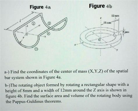 Solved Figure 4b Figure 4a 12 Mm A Find The Coordinates Of The